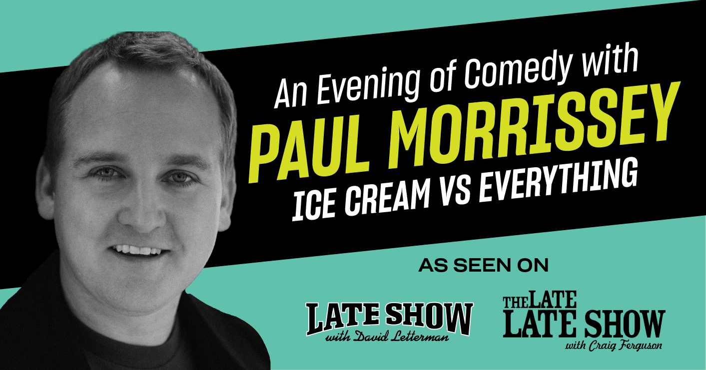 Comedian Paul Morrissey to Record Hilarious Album with a Live Audience ...