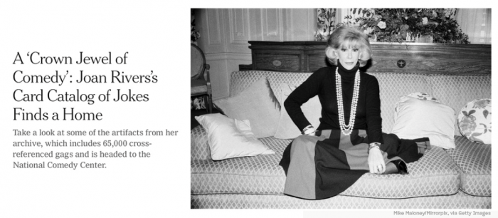 Joan Rivers - National Comedy Center - Jamestown, NY